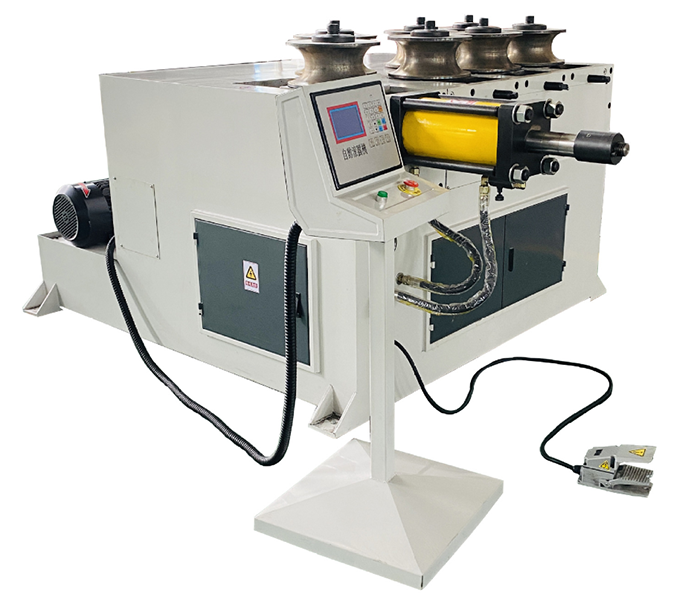 How to use a rolling machine to bend hose supports - ANTISHICNC Machine